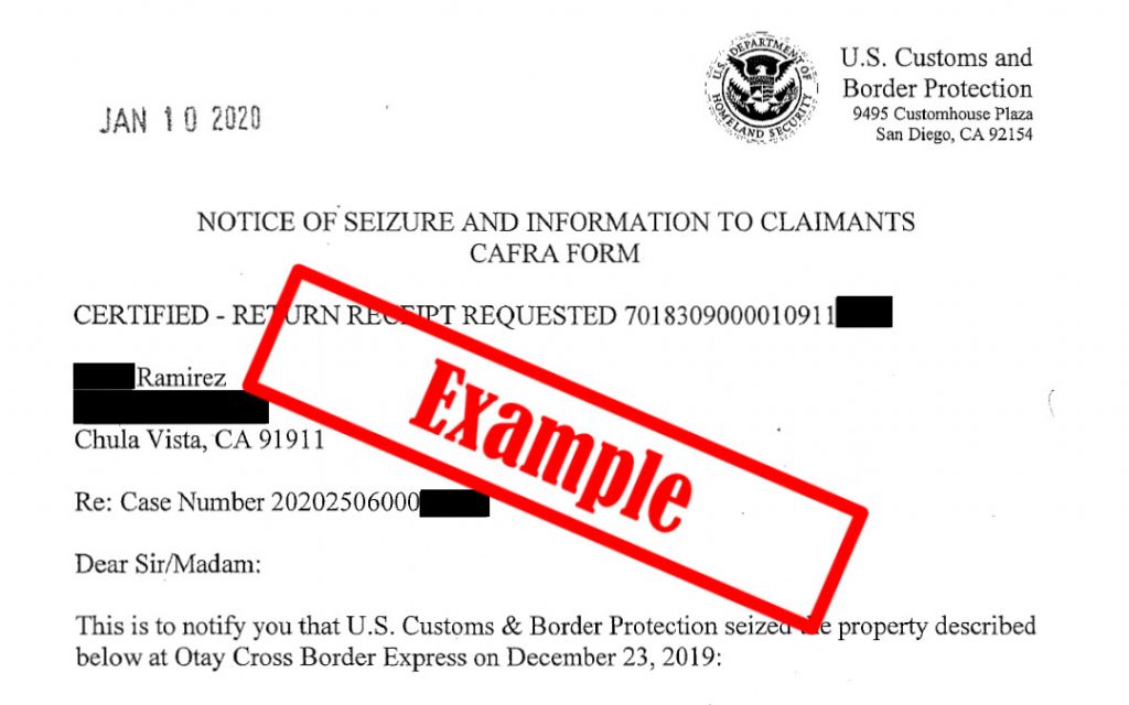 4 Steps After Receiving Notice of Seizure Letter | California Asset ...